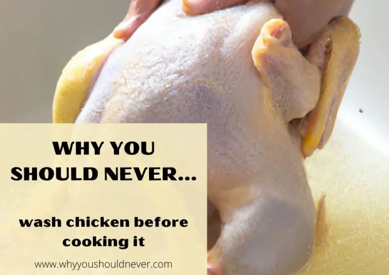 Why You Should Never Wash Chicken Before Cooking It – Why You Should Never…